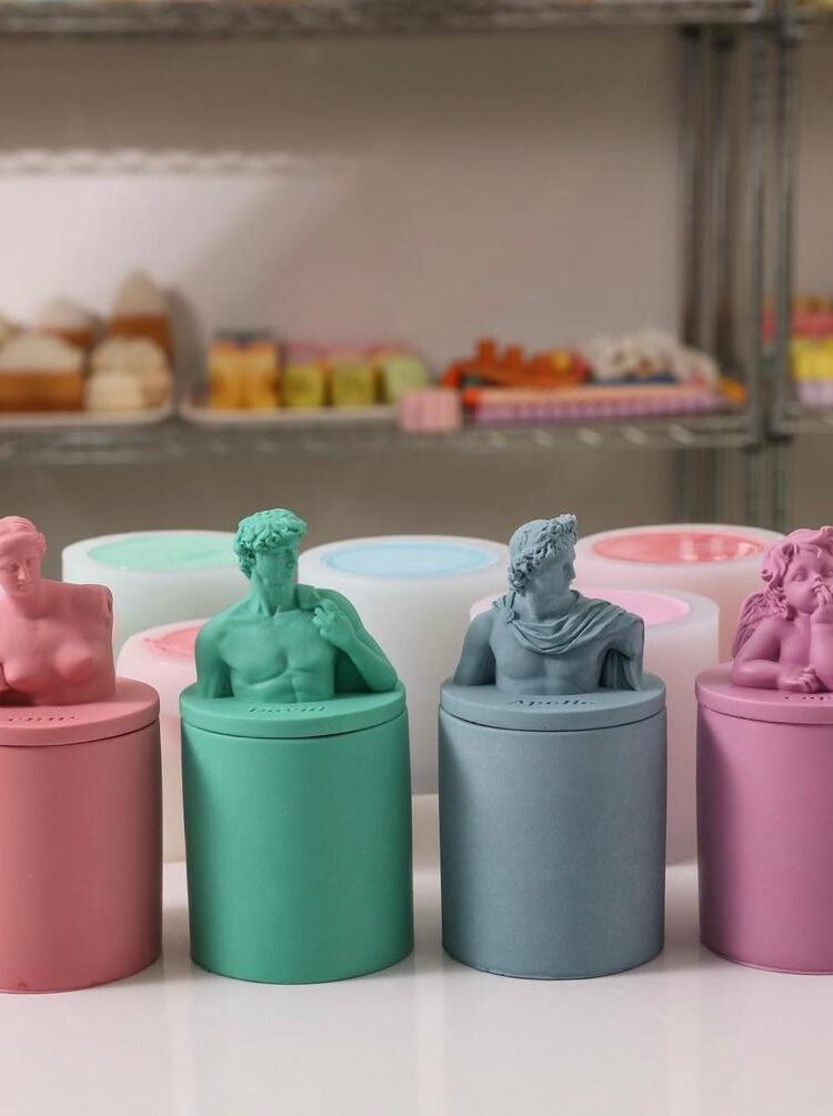 Greek Mythology Collection - Lefko Candles - Hand made Candles in Greece